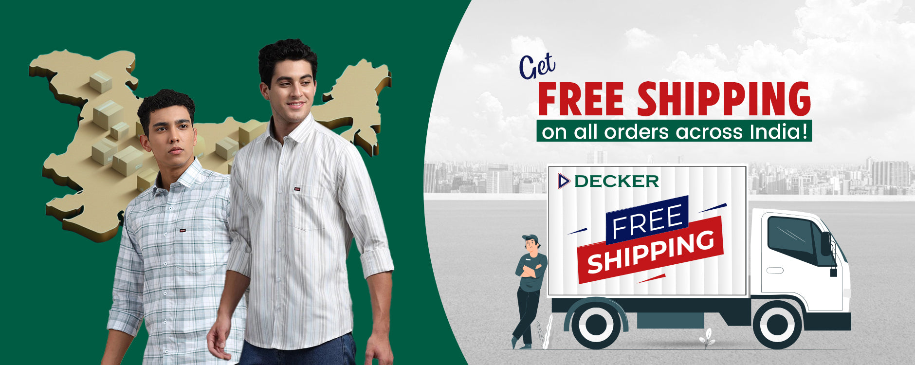 Buy Stylish Shirts Online | Decker Clothing – Casual, Formal Shirts ...